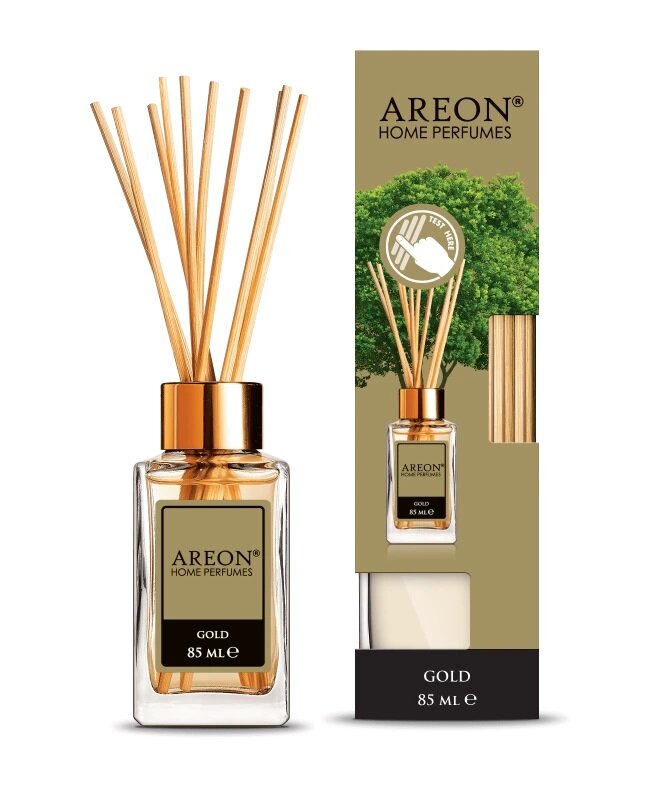 Аромадиффузор с палочками Areon Home Perfumes 85 ml Lux Gold