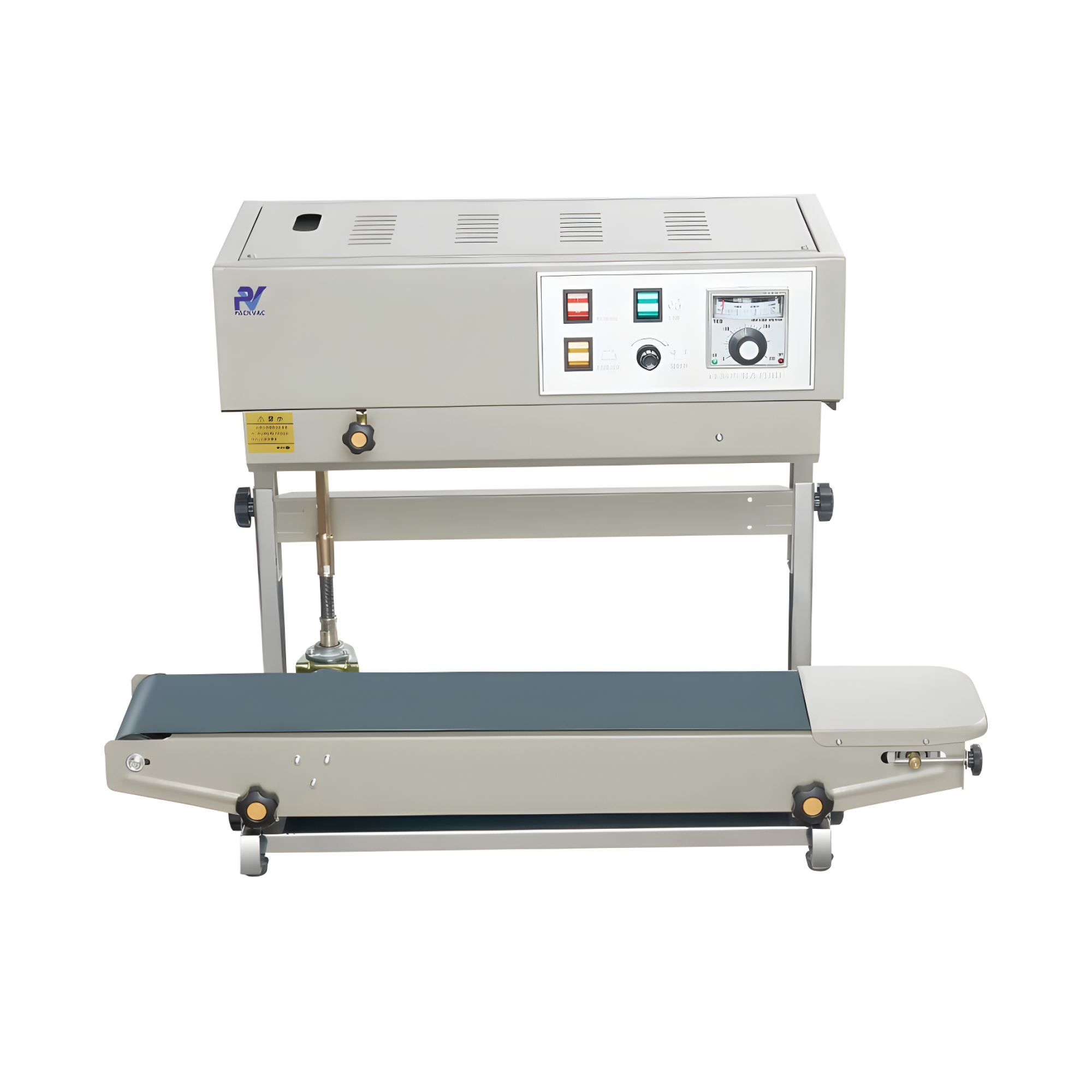 Запайщик пакетов PACKVAC DBF900 конвейерный вертикальный, 810х390х630 мм, 220 В, 0,68 кВт