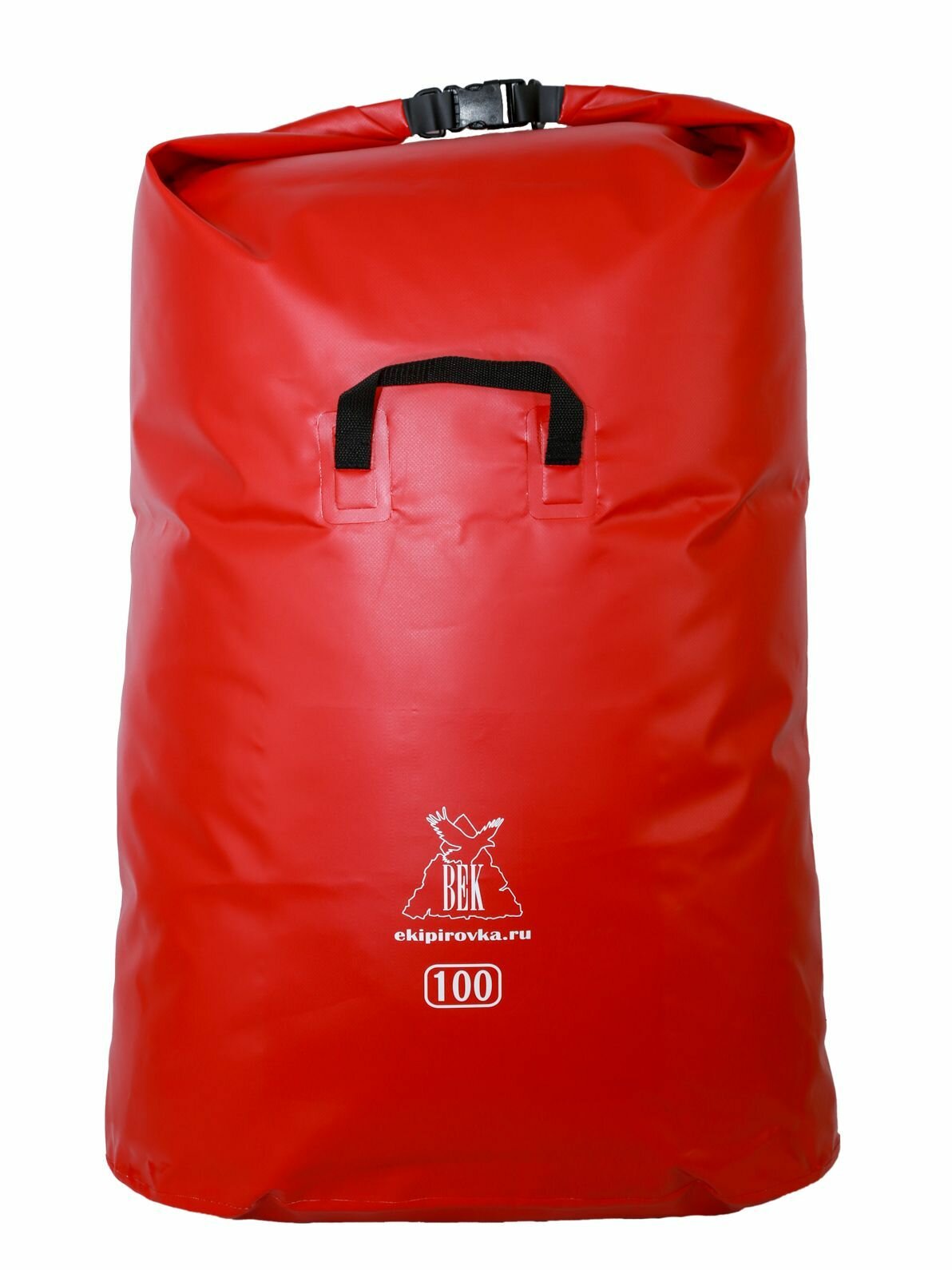 Гермомешок широкий Век Бегемот 100 л красный