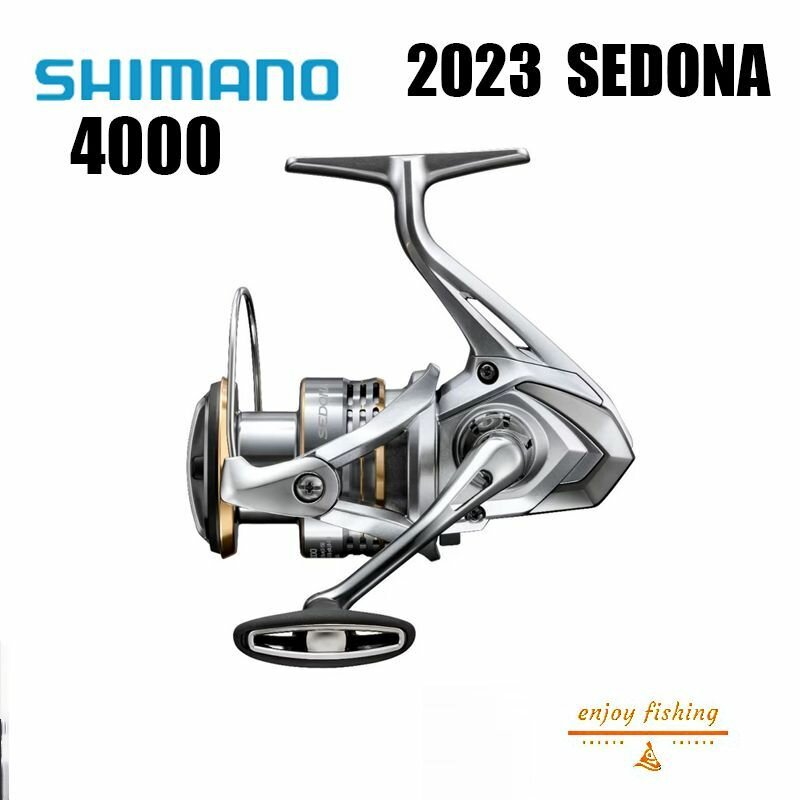 SHIMANO SEDONA 2023 4000 катушка с системой SilentDrive и HAGANE Gear для точной рыбалки