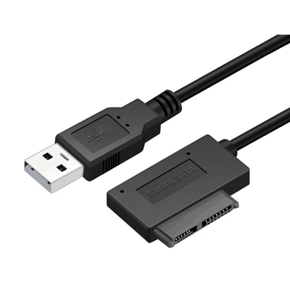 GRWIBEOU Адаптер USB 2.0 к Mini SATA II для ноутбука