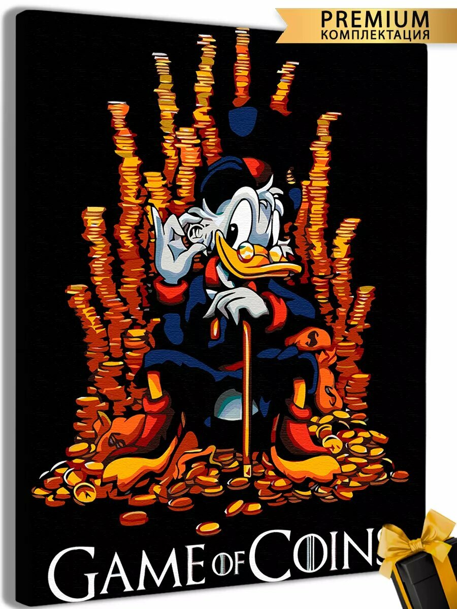 Картина по номерам Арт-студия Unicorn Скрудж Макдак