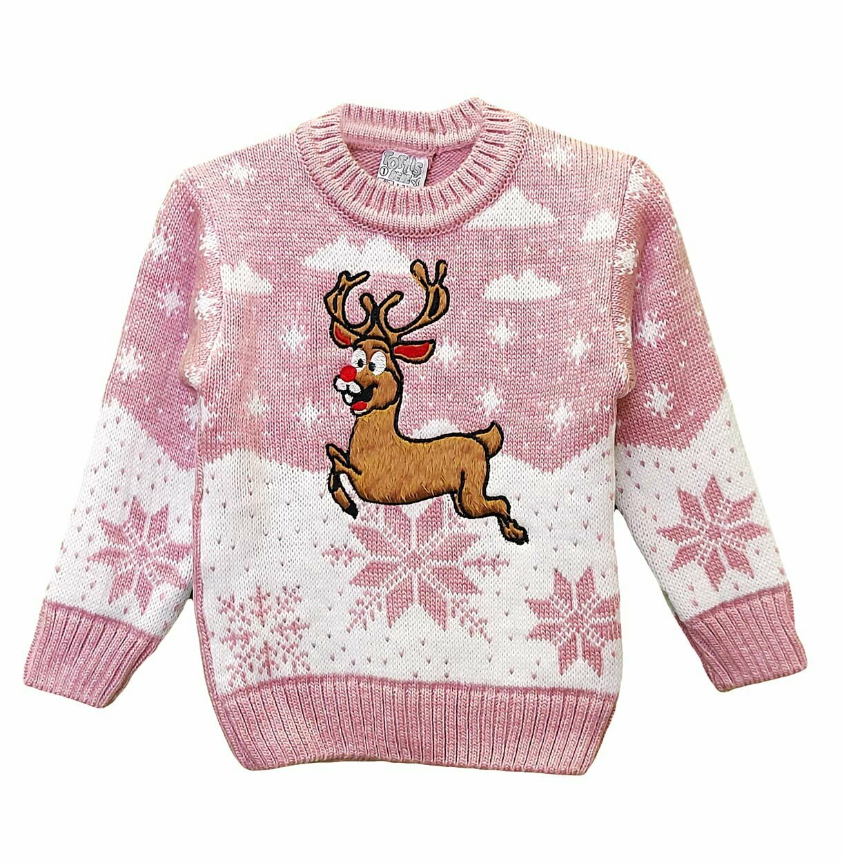 Джемпер  Вязаный джемпер для девочек