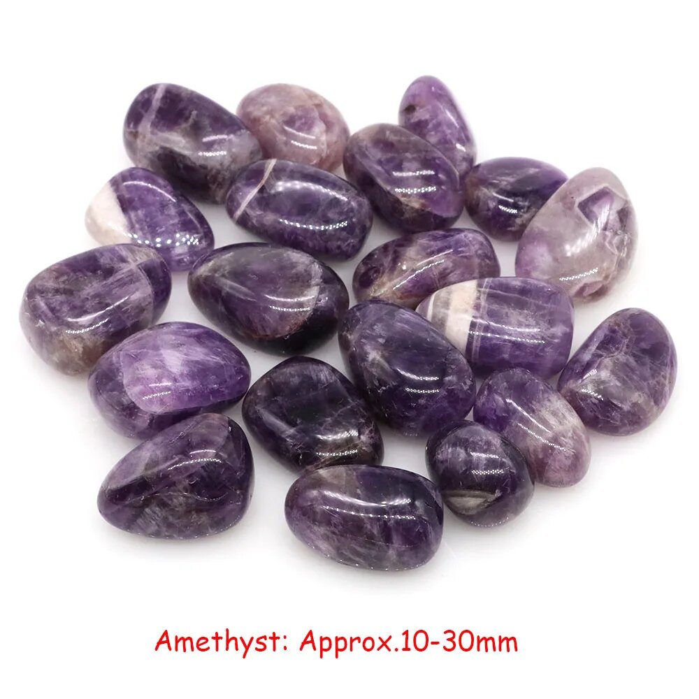 Набор камней Аметист, фиолетовый, 1PC