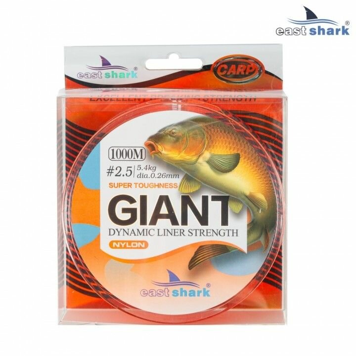 Леска 300м EastShark GIANT NYLON 0,40 мм