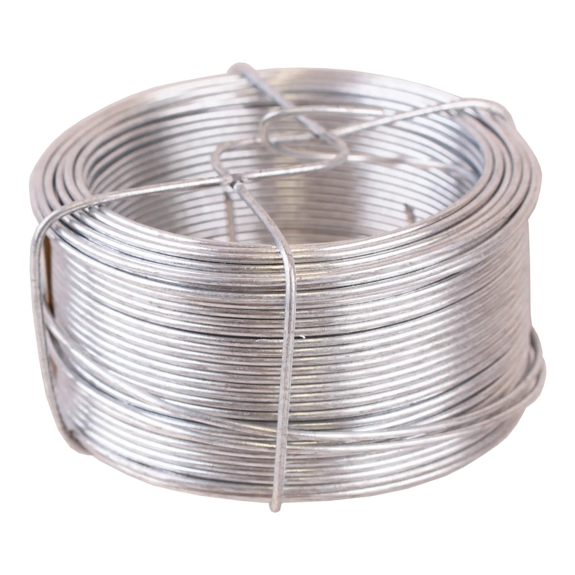 Проволока стальная оцинкованная 1,5 мм длина 30 м для крепления и монтажа в строительстве