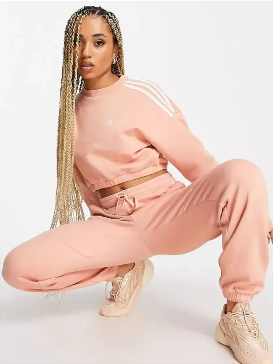 Пуловер ADIDAS CROP CREW W - SWEATSHIRTS HC2920