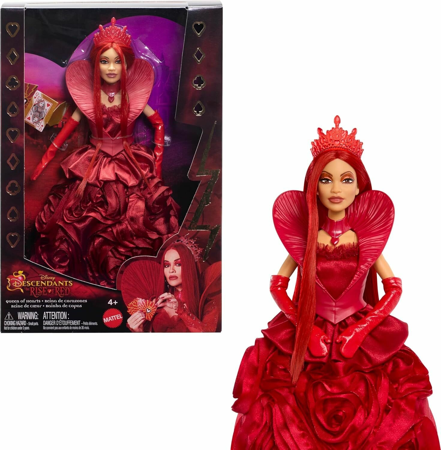 Кукла Disney Descendants Queen of Hearts, Наследники Красная королева Сердец