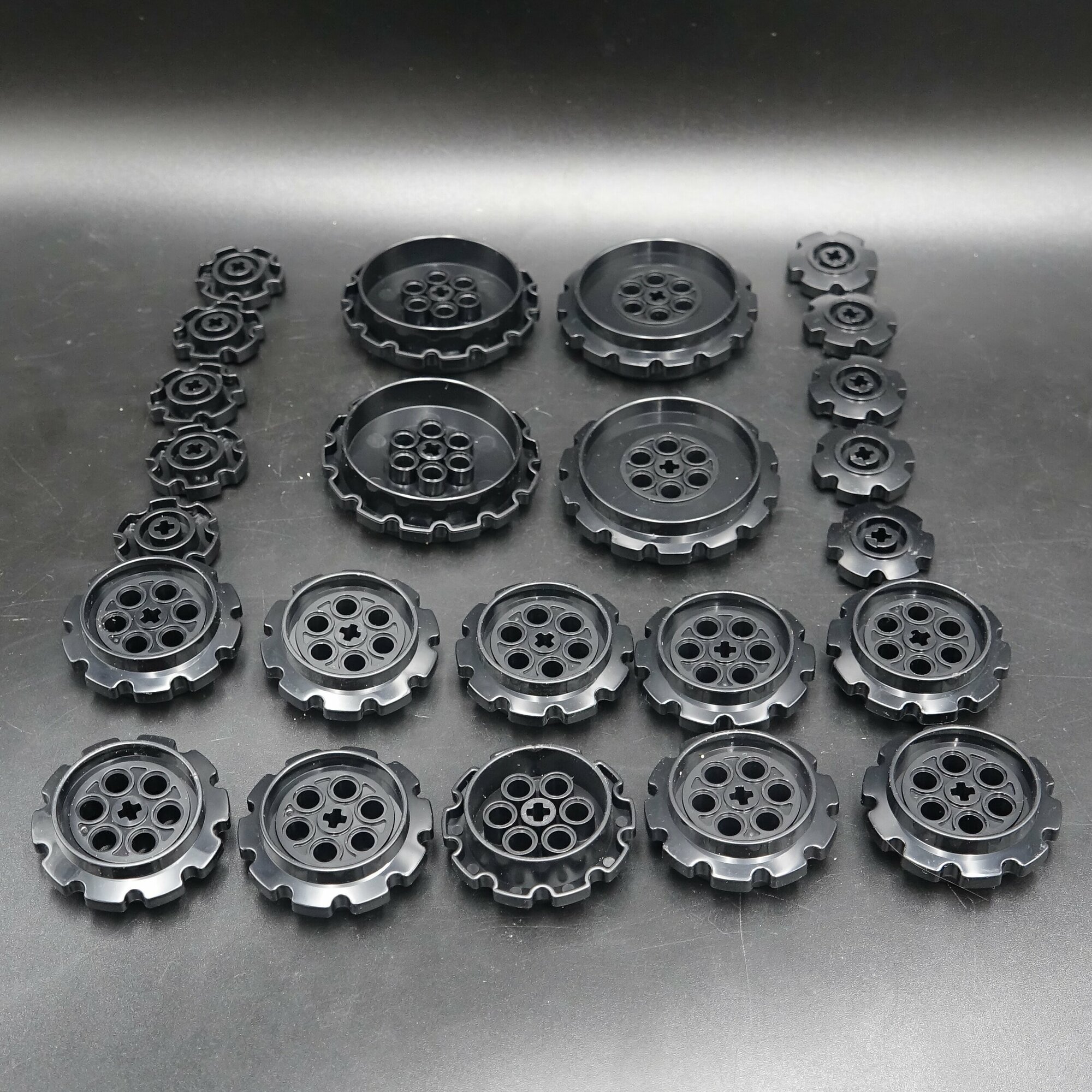 Набор гусеничных ведущих колес 57520, 57519, 42529, 24 шт