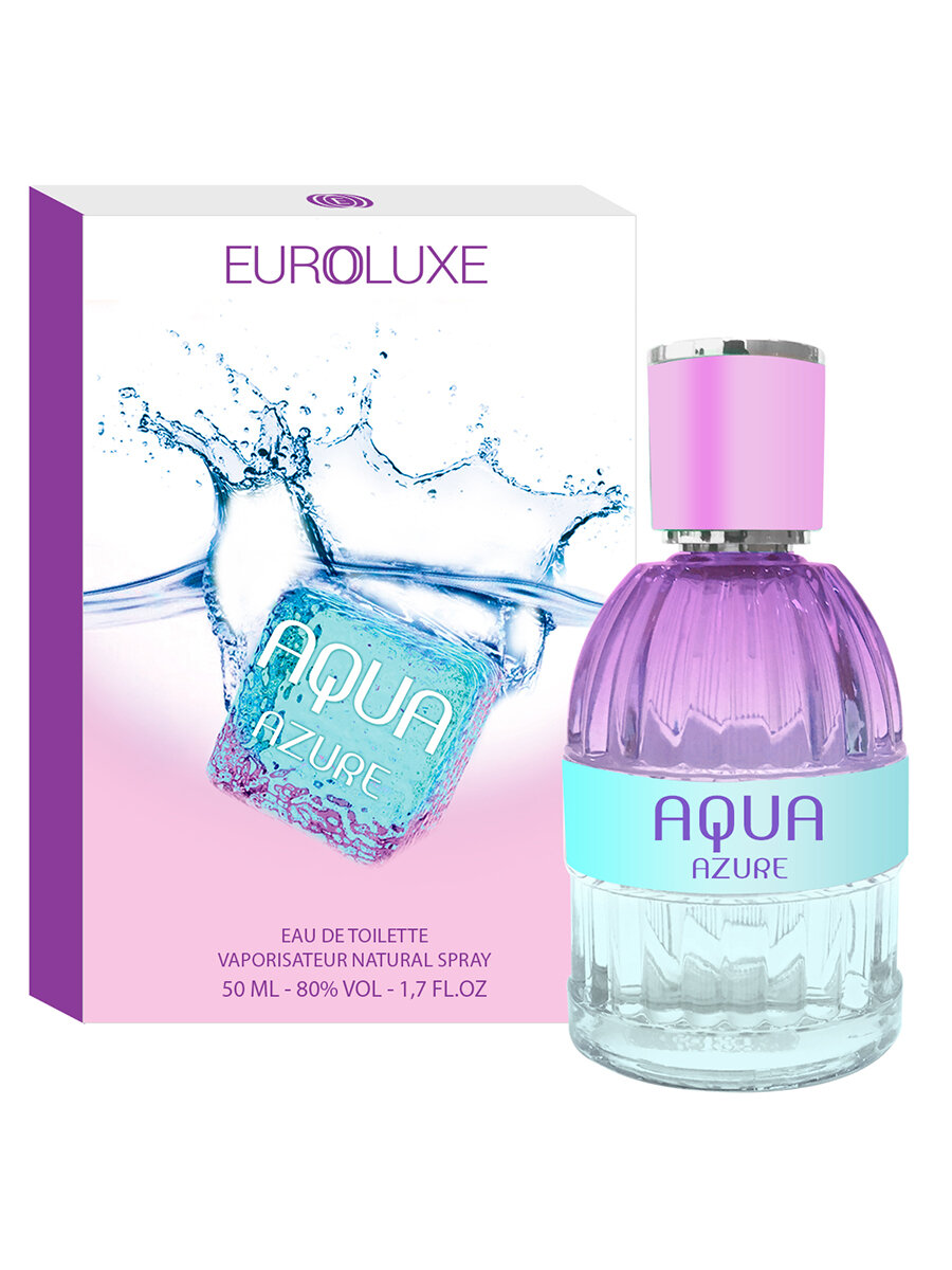 Euroluxe/Туалетная вода Aqua Azure жен. 50 мл /Парфюм женский