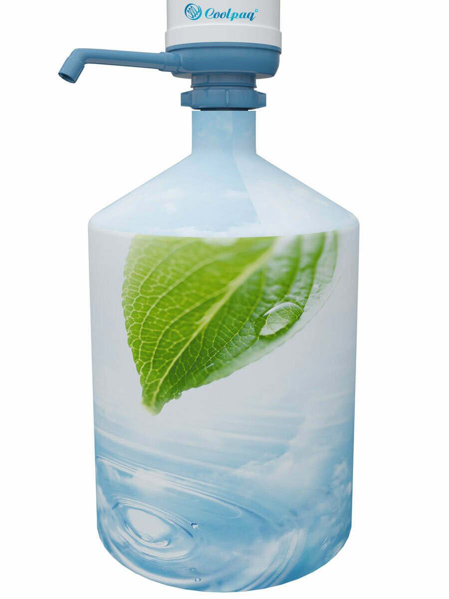 Чехол для бутыли 19 л c помпой, Pompa Leaf NatureP12-07