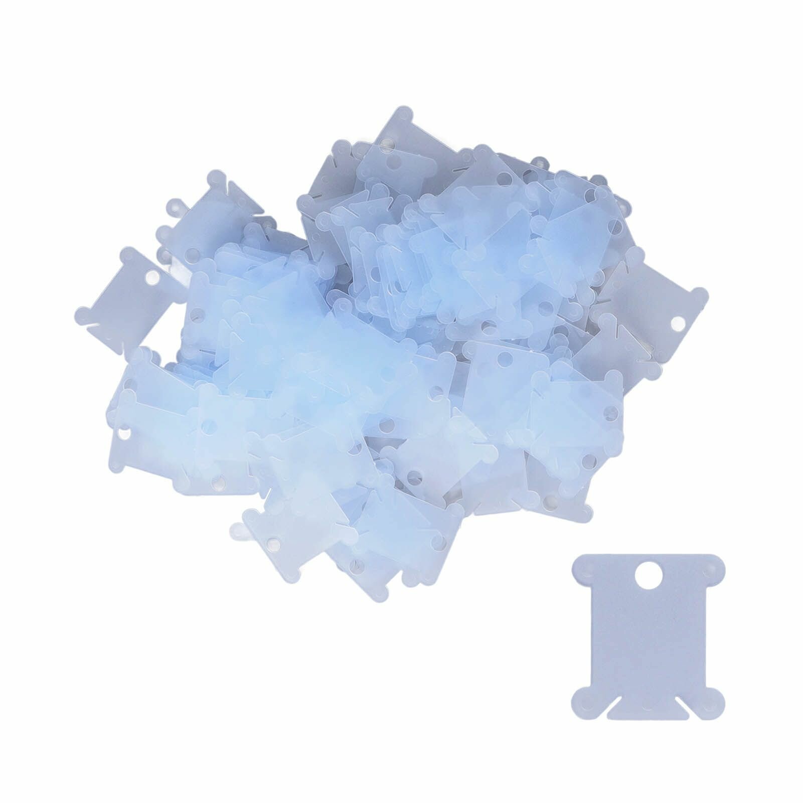 Пластиковые контейнеры для хранения катушек с нитками, 200 шт, для сортировки ниток, домашний органайзер для шитья своими руками, прочный и практичный синий ящик для хранения