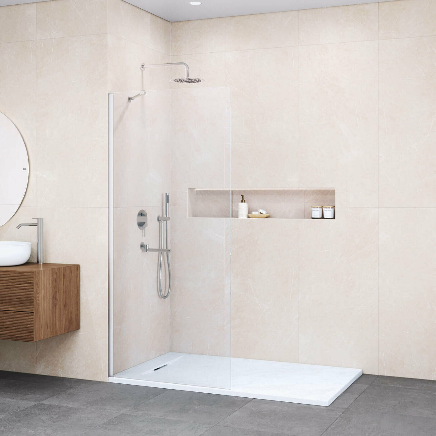 Душевая перегородка RGW Walk In WA-110 100х195 351011010-11