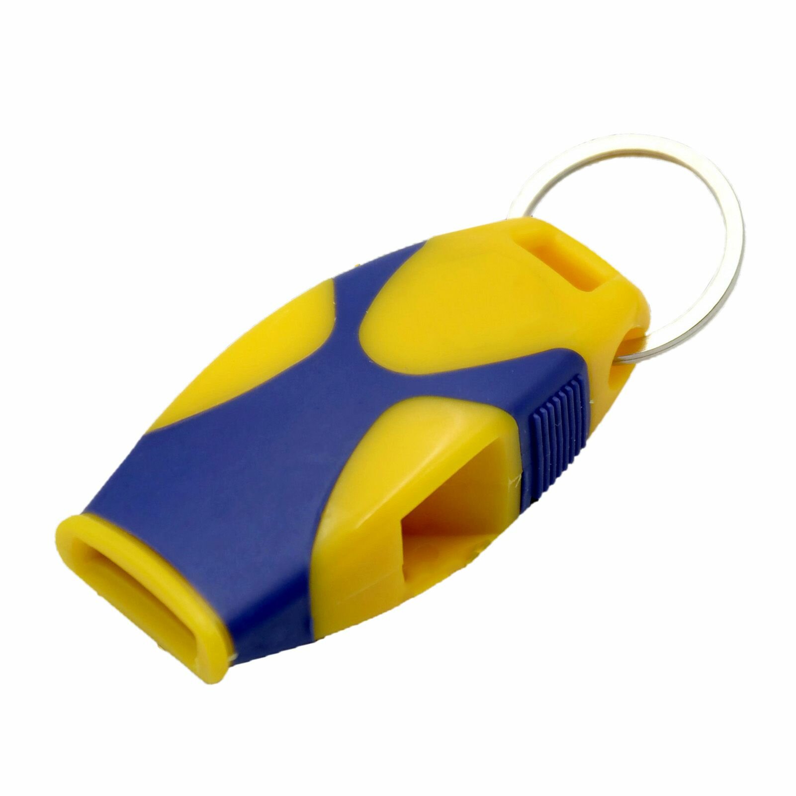 Спортивный свисток без косточек, сильное проникновение, прозрачный, большой звук, свистки судьи для футбола, баскетбола, желтого цвета