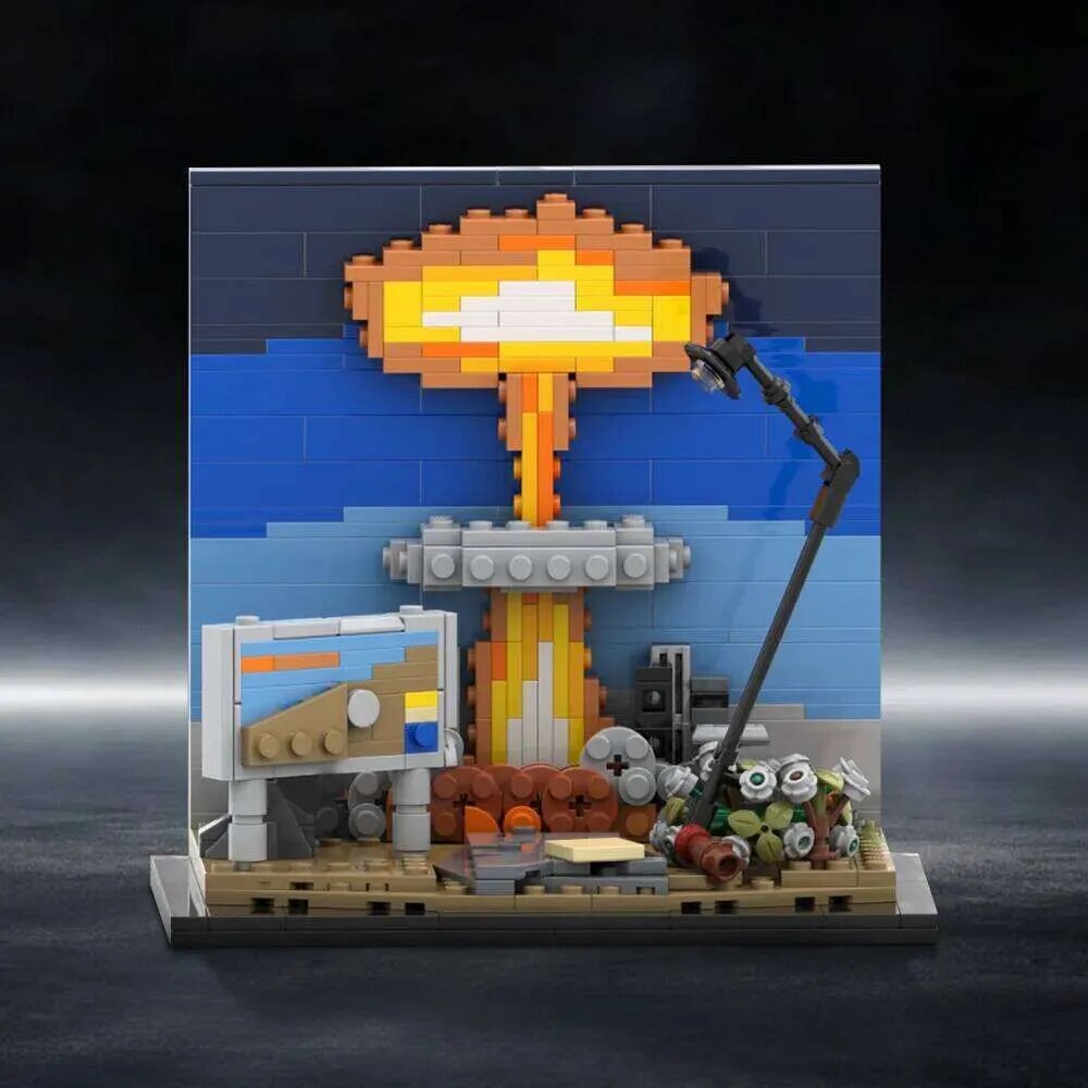 MOC Fallouted Nuclears Blasts набор для сборки — фото 1