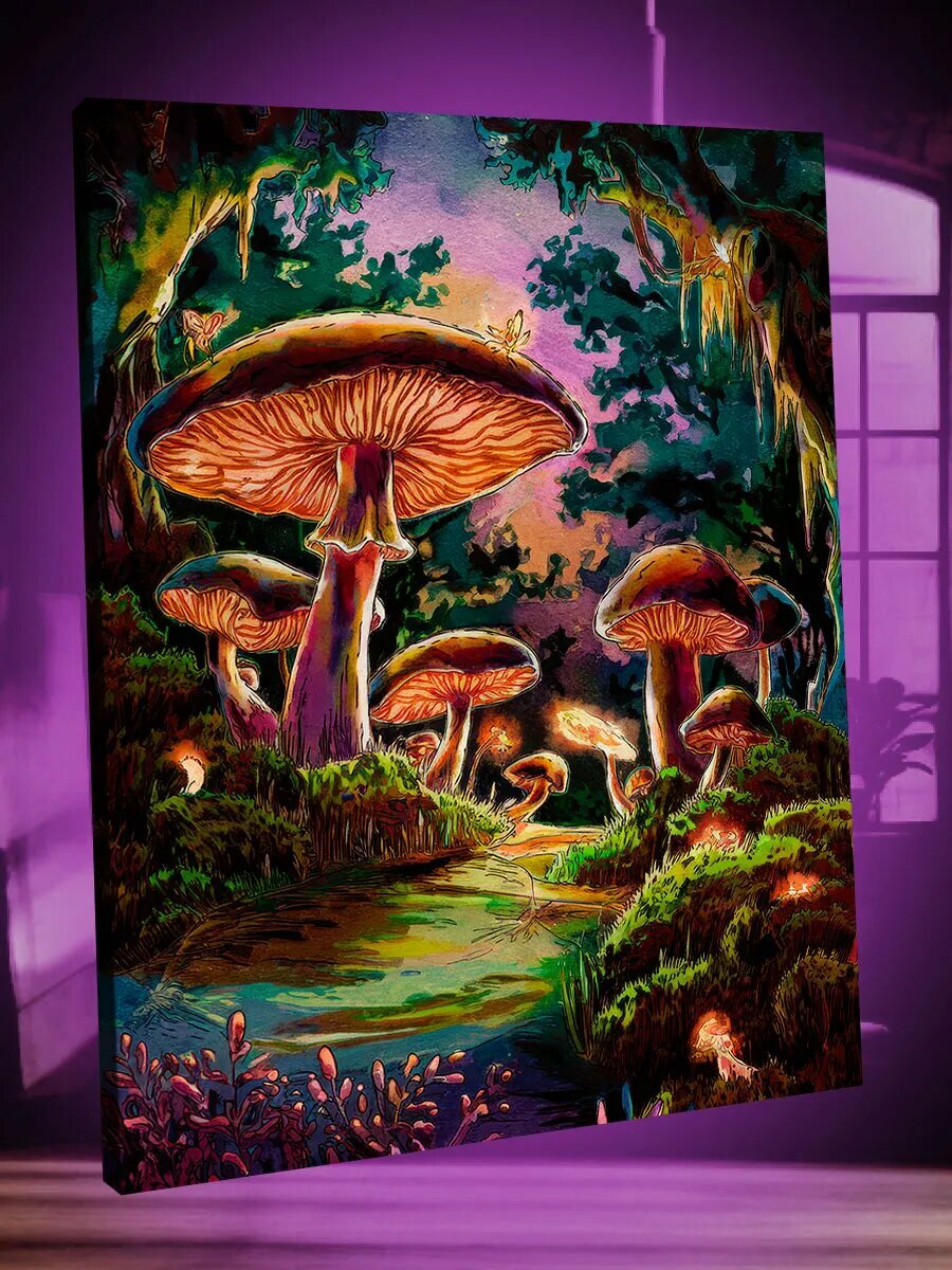 Интерьерная картина Грибы