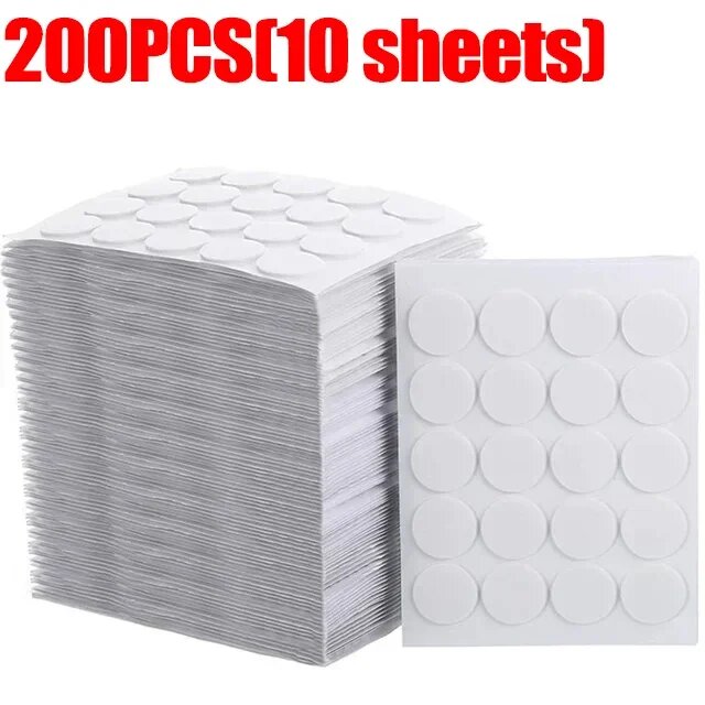 Белые наклейки на фитиль для свечей 15 мм, 100 шт. 200PCS