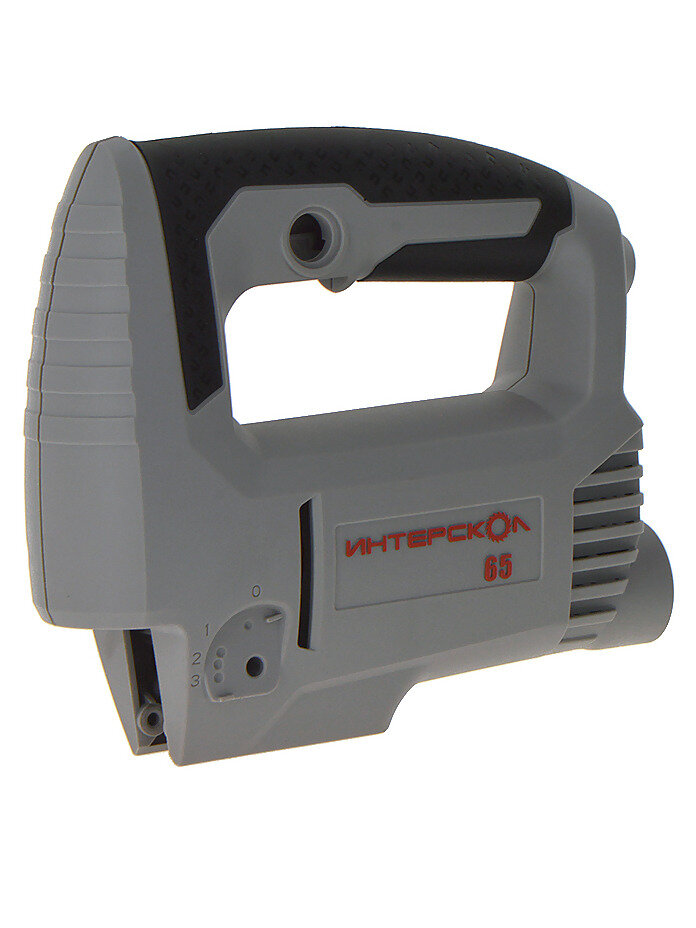 Корпус (комплект: полукорпуса левый и правый) для лобзика ИНТЕРСКОЛ МП-65/540Э (s/n 784.****)