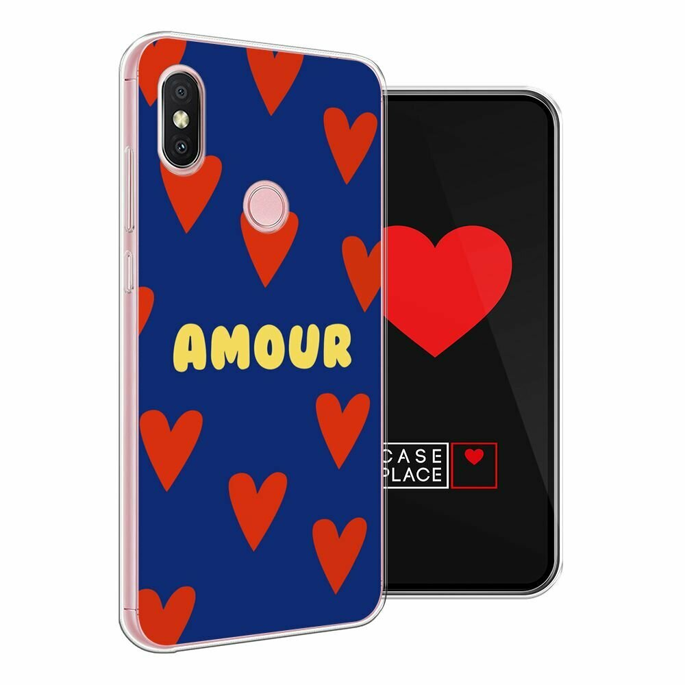 Чехол на Xiaomi Redmi S2 (Redmi Y2) / Сяоми Редми С2 (Редми Y2) с принтом "Amour art - 14 февраля" — фото 1