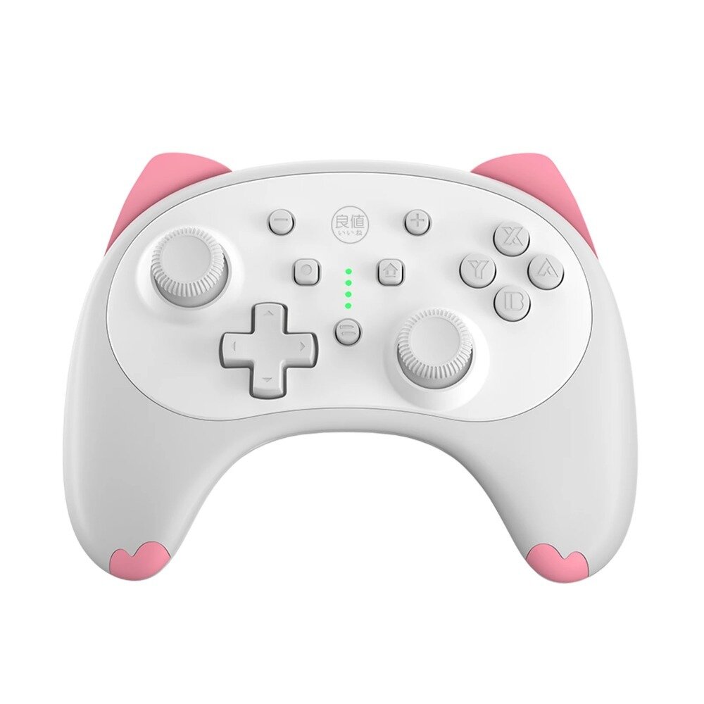 IINE Cartoon Kitten Wake Up Voice Wireless Controller Гарнитура Поддерживает Совместимость Для Nintendo Переключатель