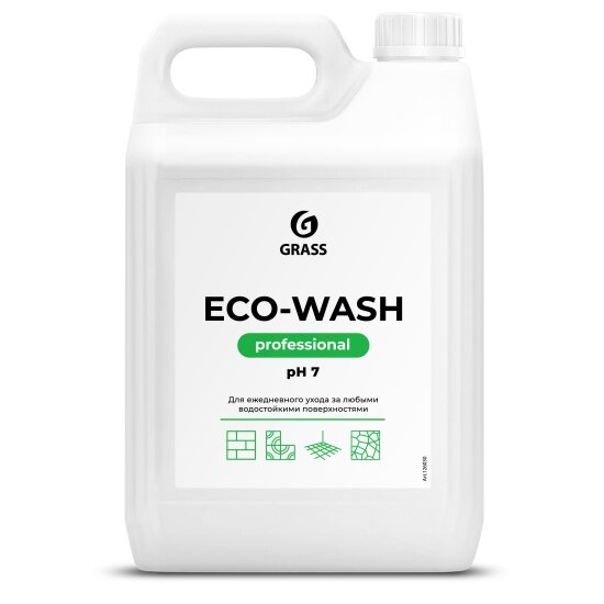 Моющее средство Grass PROFESSIONAL Eco Wash универсальное, низкопенное, 5 л / 5 кг