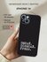 Чехол на Apple iPhone 14 / Айфон 14 с принтом "Пылай и греши"