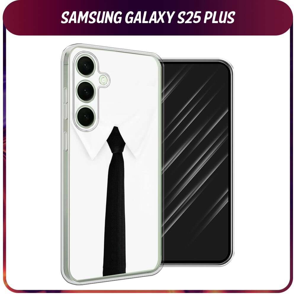 Чехол на Samsung Galaxy S25 Plus / Самсунг S25 Плюс с принтом "Галстук"