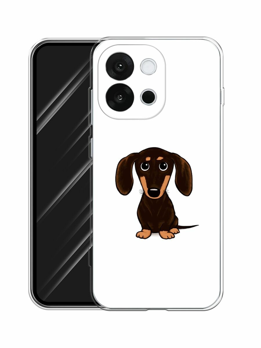 Чехол на OnePlus 13T / Ван Плас 13Т с принтом "Маленькая такса" — фото 1