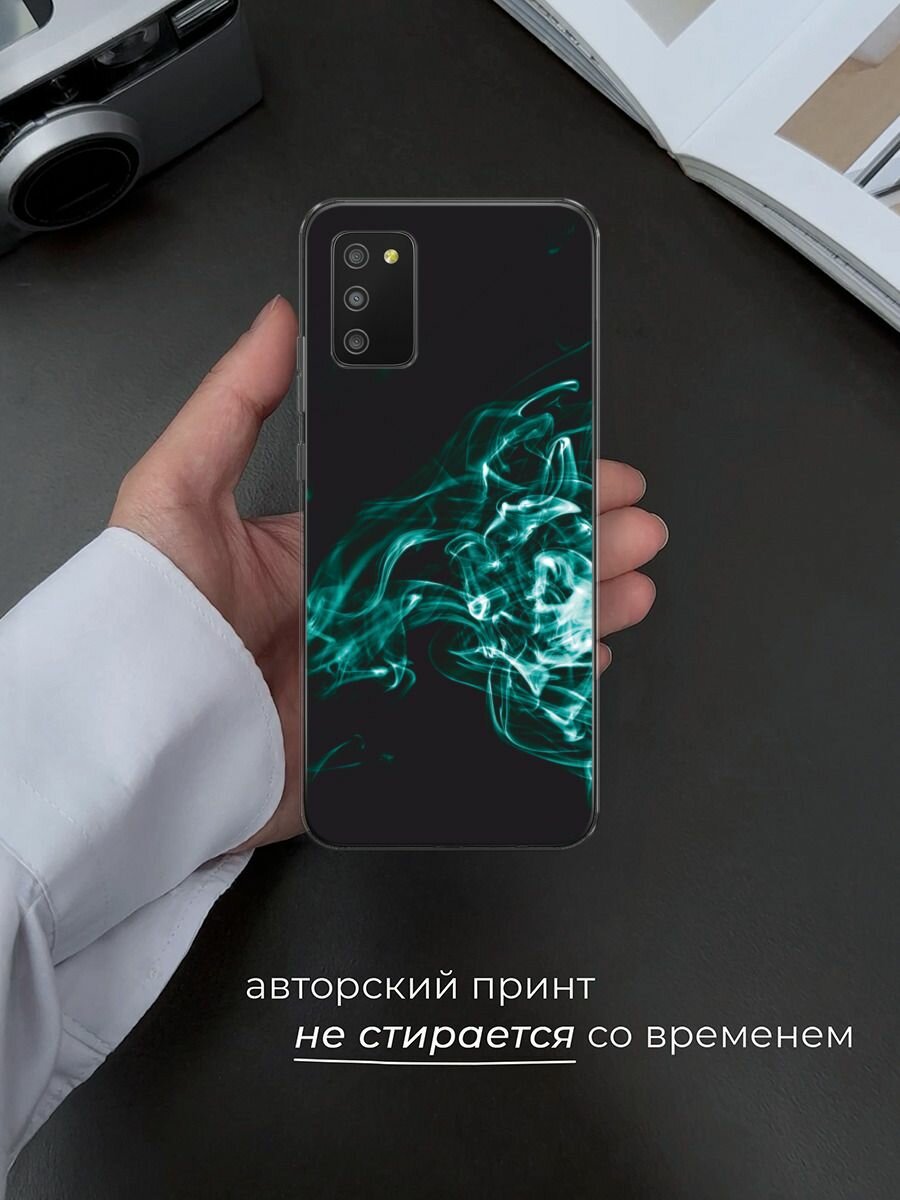 Чехол на Samsung Galaxy A02s / Самсунг Галакси A02s с принтом Дым — фото 1