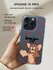 Чехол на Apple iPhone 15 Pro / Айфон 15 Про с принтом "love you Джерри 1", прозр...