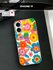 Чехол на Apple iPhone 17 / Айфон 17 с принтом "Абстрактные яркие цветы", прозрач...