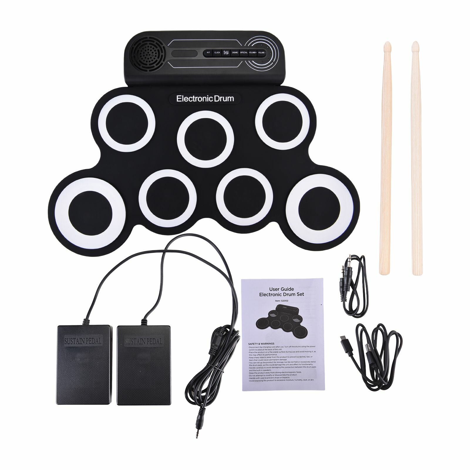 Портативная настольная ударная установка