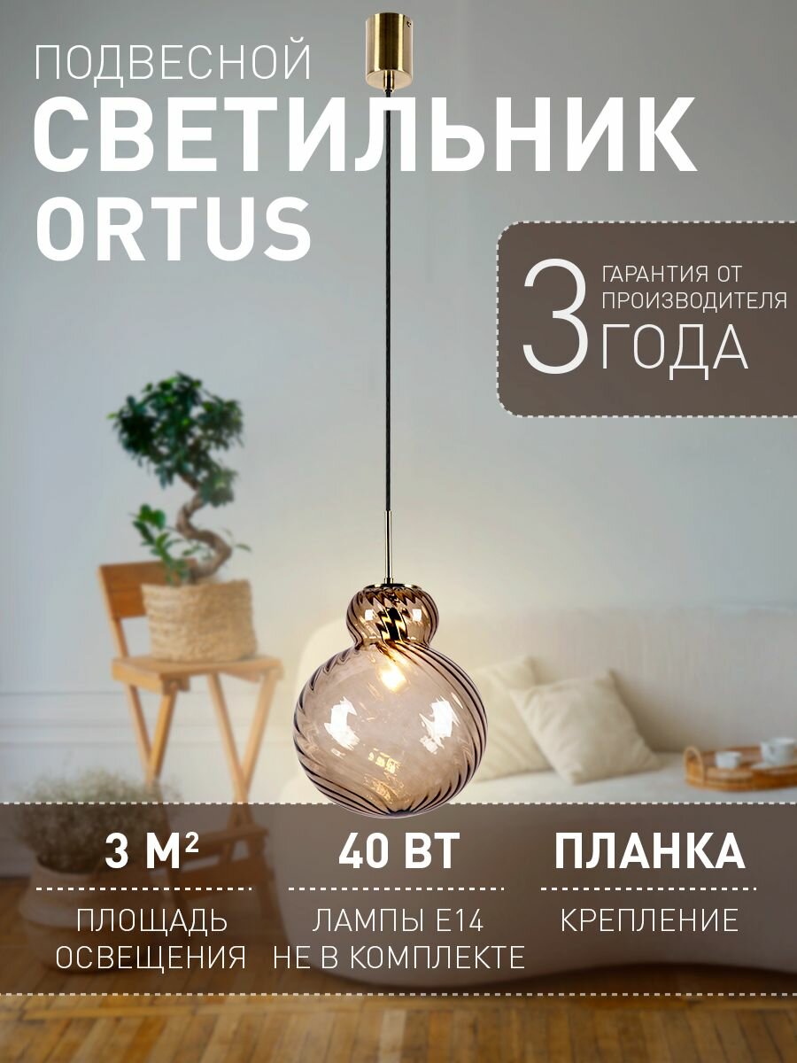 Подвесной светильник с регулировкой высоты Favourite 4268-2P с цоколем E27x40W