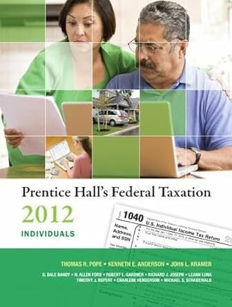 Prentice Hall's Federal Taxation 2012: Individuals