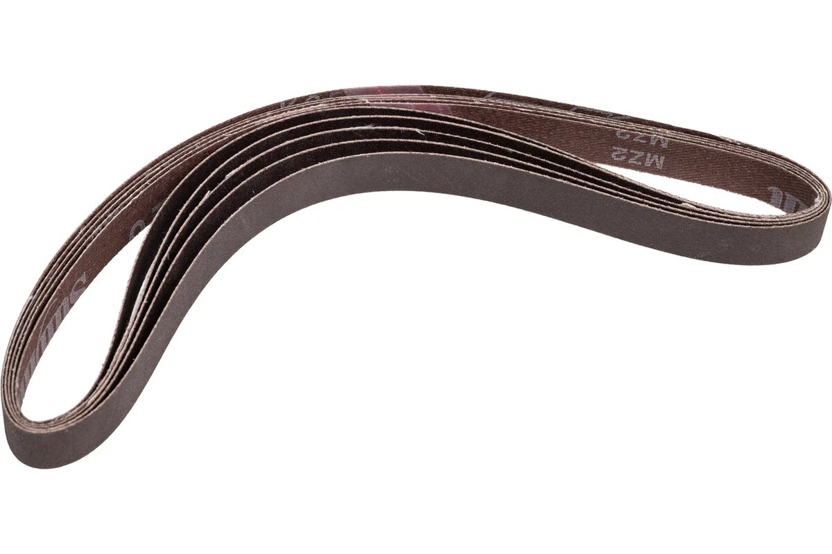 Сегмент-Абразив лента на ткани 13х533 мм Р220, 5 шт, для электроинструмента в наборе