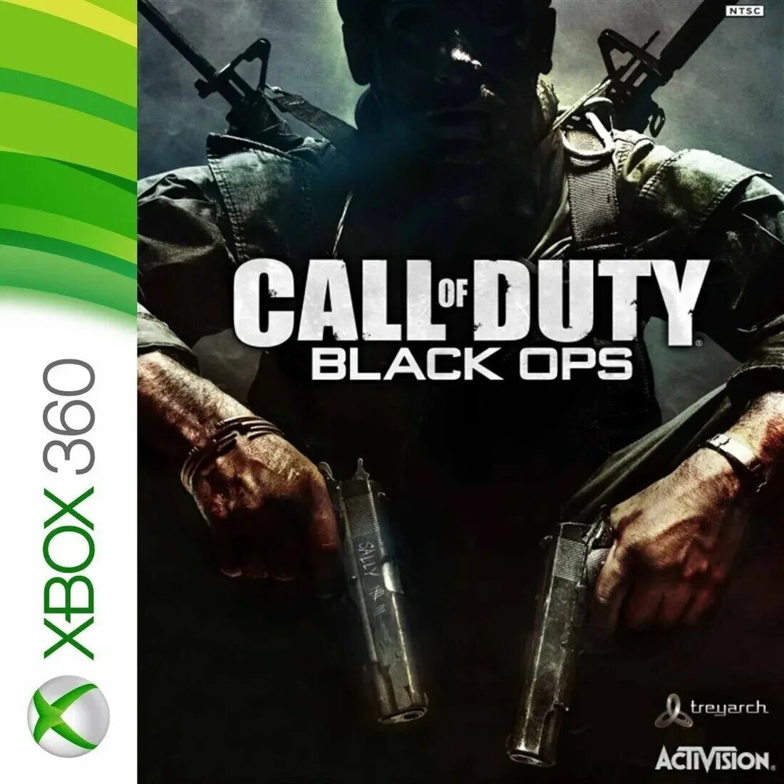 Диск с игрой Call of Duty Black ops для X-Box 360 (русские субтитры) прошивка LT 3.0