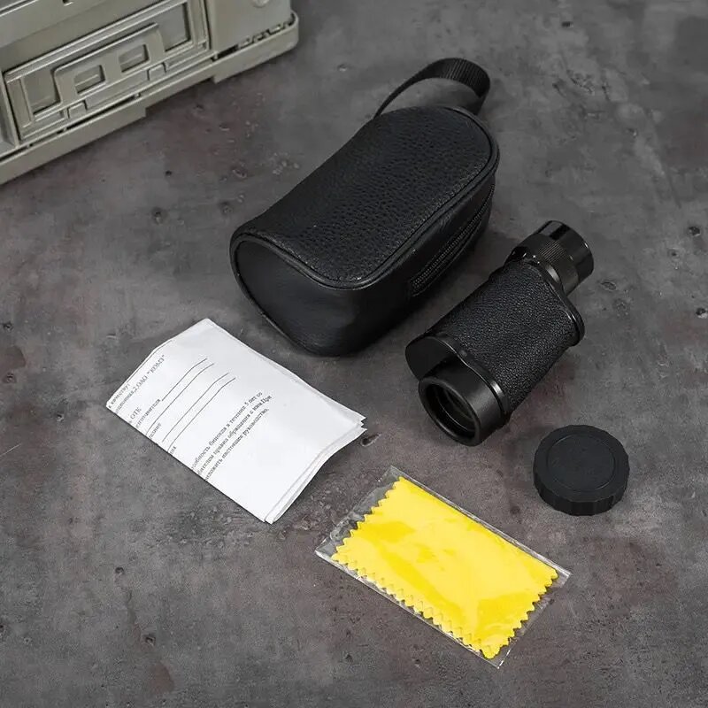 Монокуляр МП2 8x30 для туризма и охоты с диаметром объектива 30 мм, черный матовый, оптическое стекло