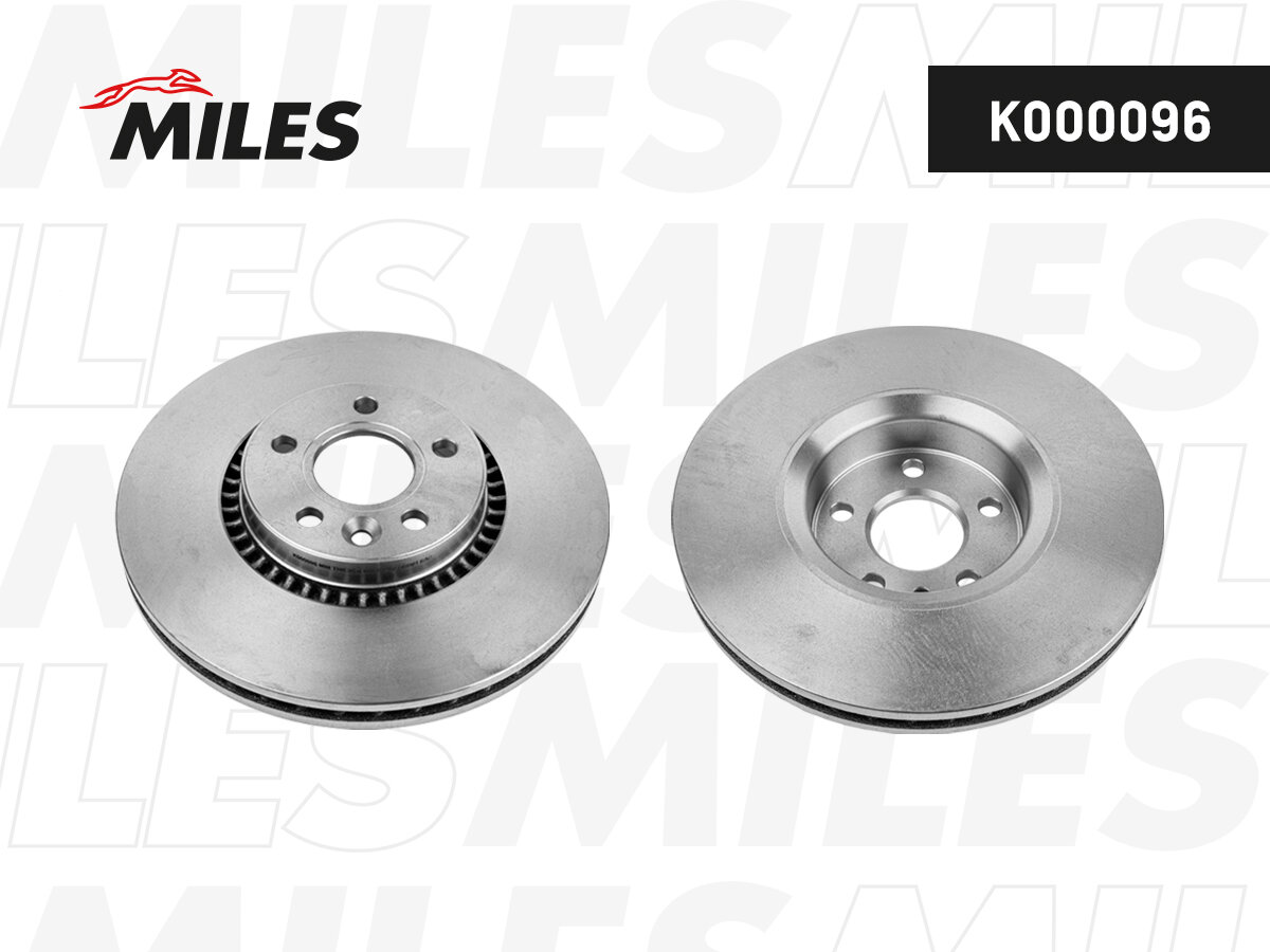 Диск тормозной передний, 2 шт для Форд Галакси 2, Ленд Ровер Фрилендер 2, Вольво S60 2, S80 2 арт K000096