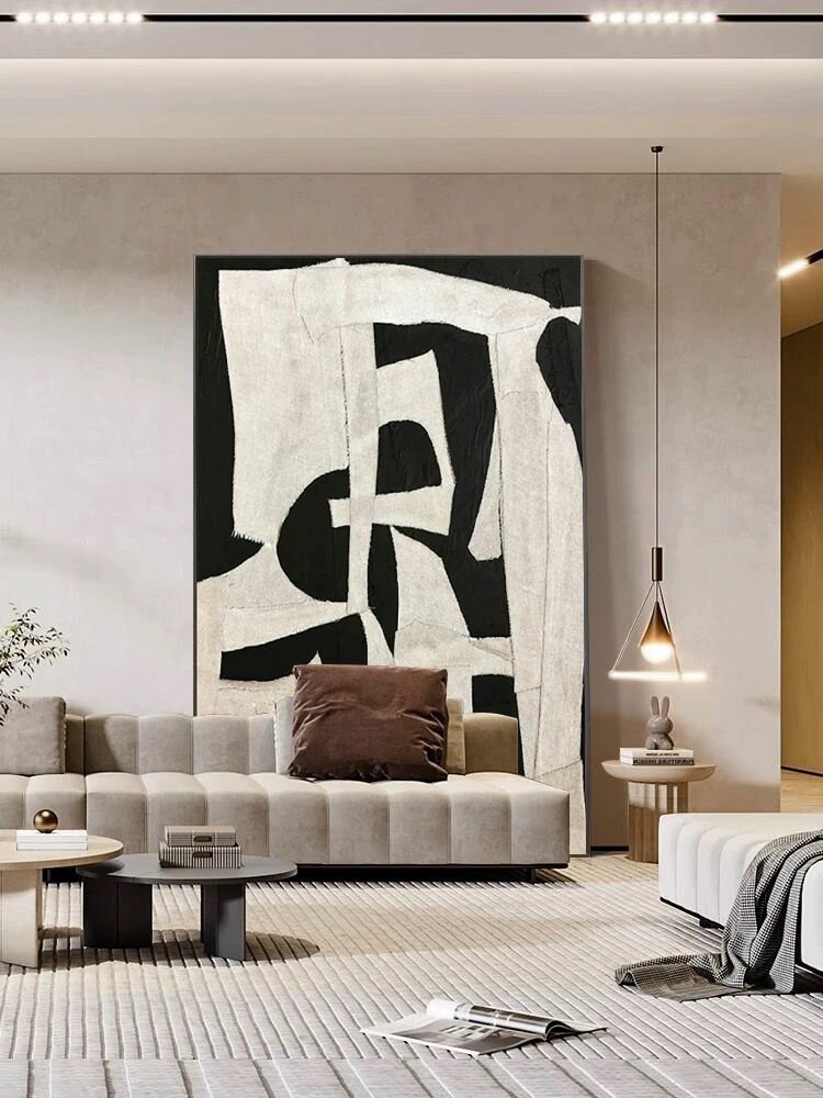 "Мо Бай Сюйчжан", картина маслом ручной работы, картина в раме, украшение дома, интерьер, 60х90 см