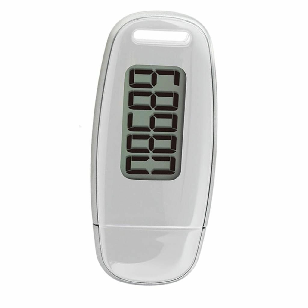 Шагомер для спорта и туризма, Белый