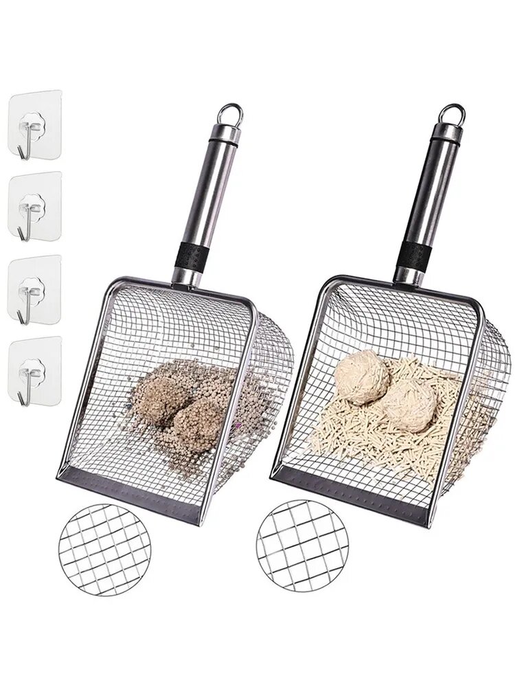 Совок для кошачьего туалета из 2 предметов