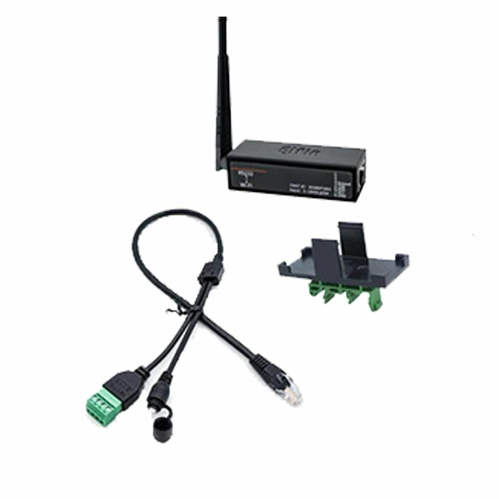 Конвертер RS232 в Wi-Fi/Ethernet, С интерфейсом сетевого кабеля