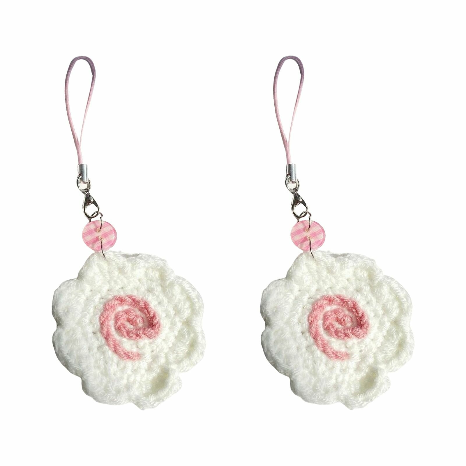 2 шт Модный японский ключ-цепочка из пряжи для женской сумочки