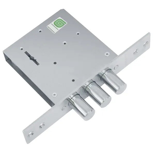 Замок Guardian (Гардиан) врезной сувальдный ЗВ 30.01 4 кл. (длинный кл. 59 мм) /123:104:10/ никель