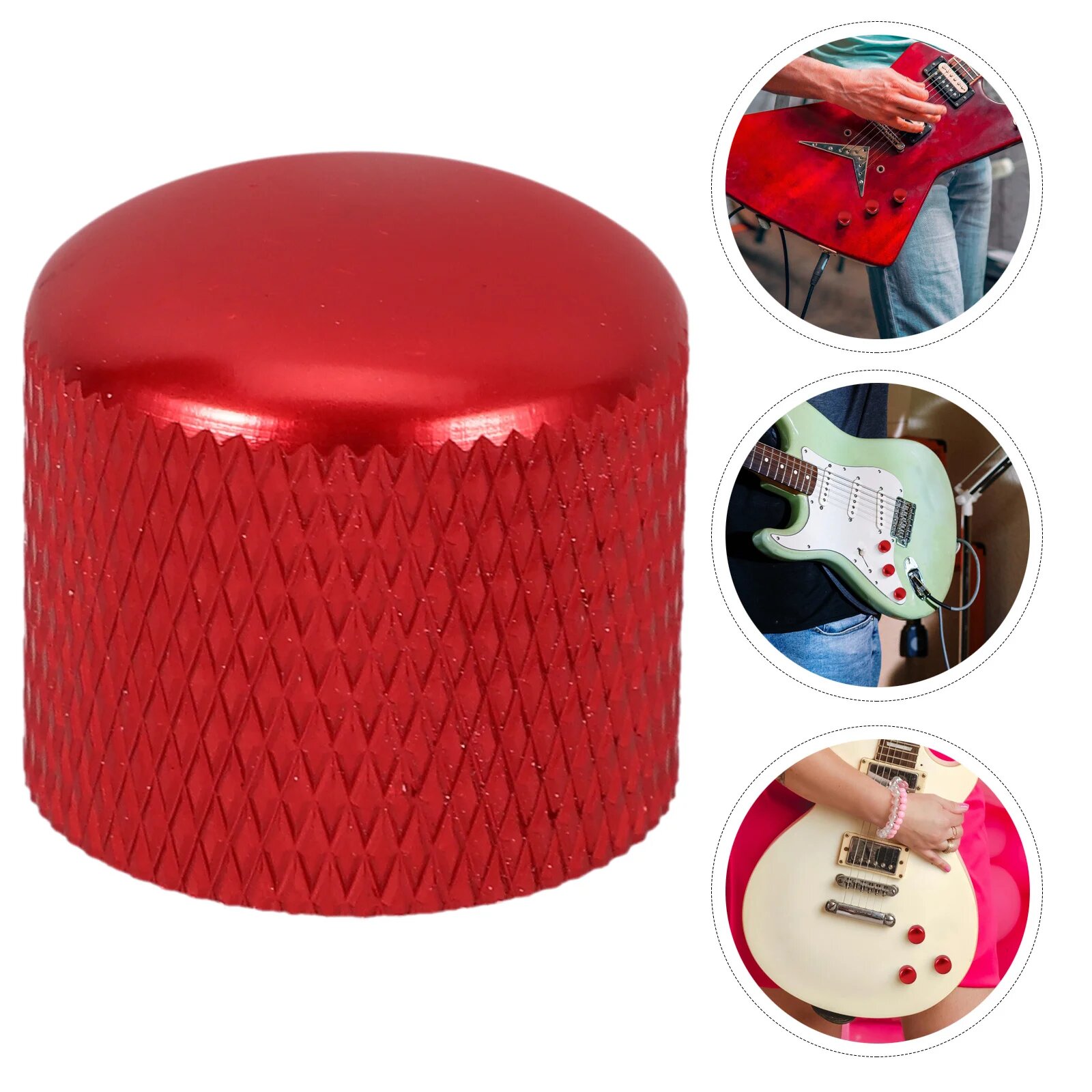 Металлические ручки громкости для электрогитары 2 шт.