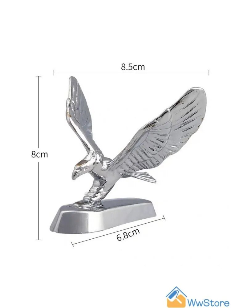 Фигурка на капот, длина 6 см