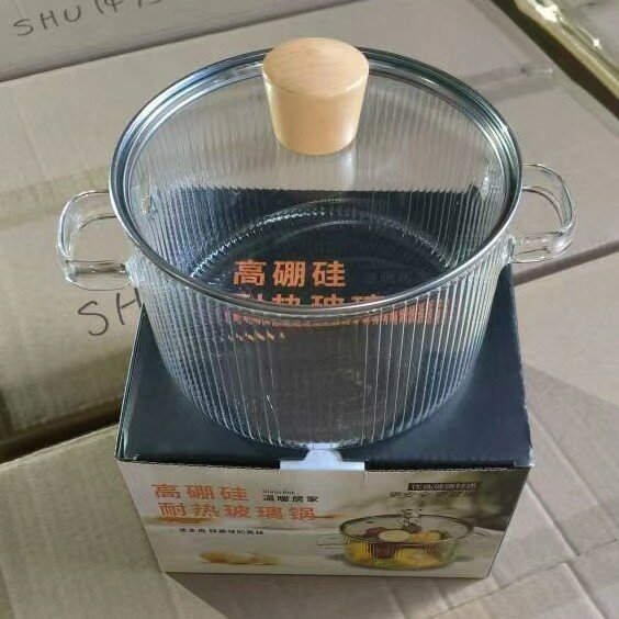 Милый маленький медведь домашняя кухонная утварь, вспомогательный суп, тушеная кастрюля Деревянные бусы 1500ml