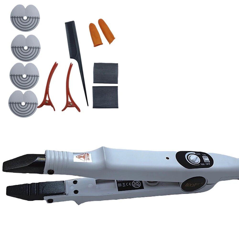 Loof Professional Умные мини-щипцы для наращивания волос 220℃