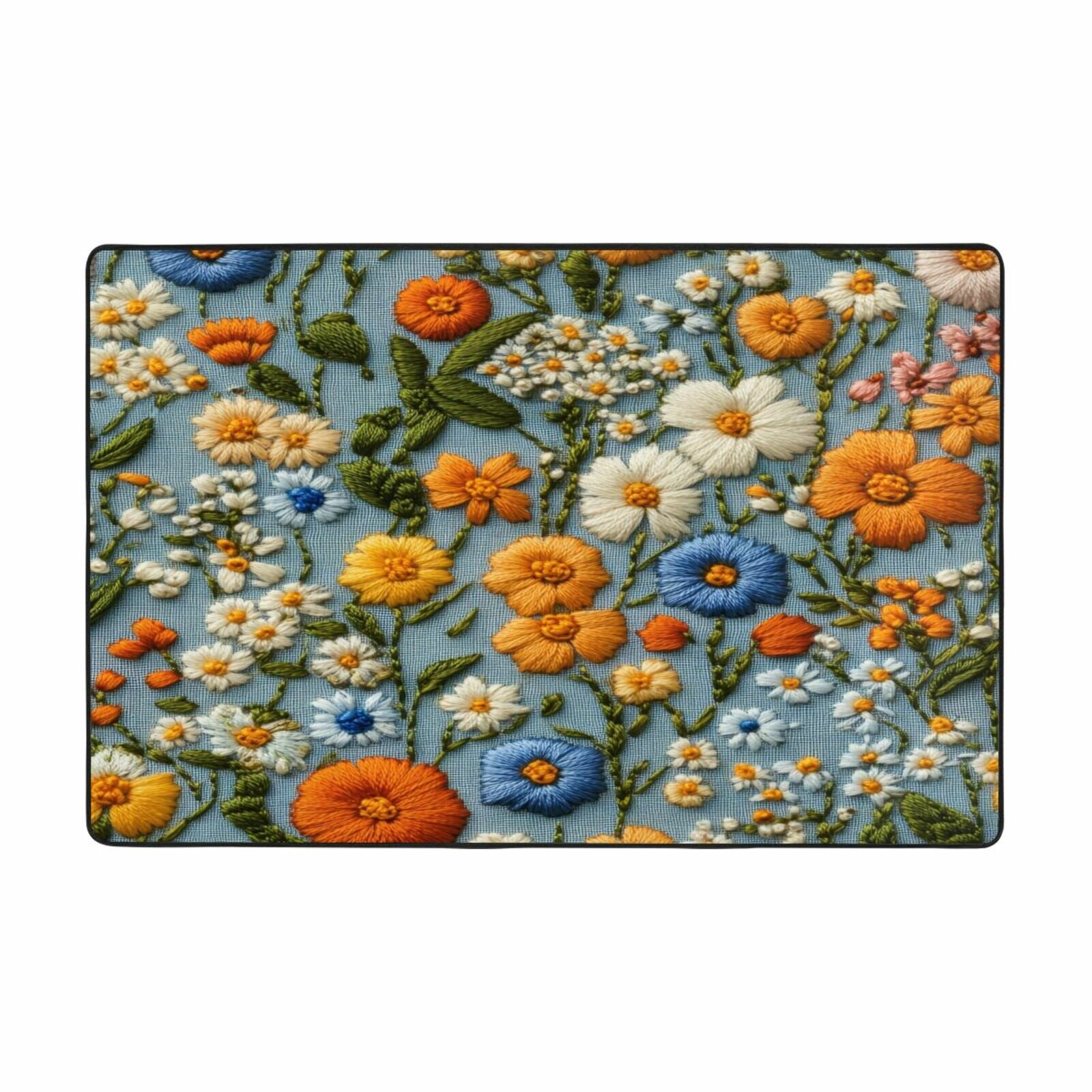 Ковер безворсовый，ковер в детскую，ковер в прихожую，ковер в гостиную，ковер прикроватный，ковер в детскую комнату 60x91cm