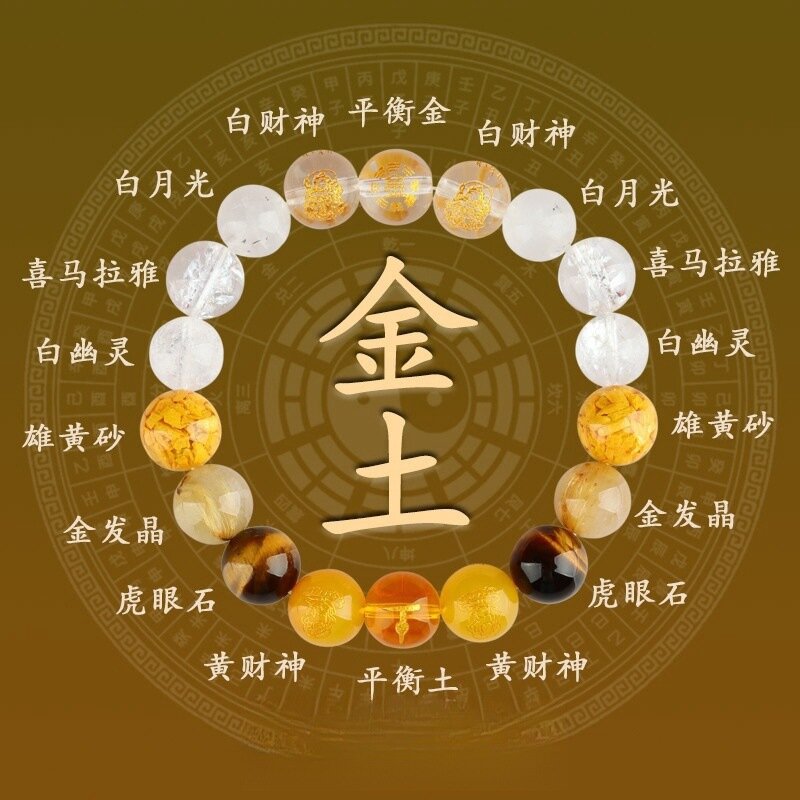 YM Mall Браслеты из бусин Халцедон фиолетовый Ручная работа Мудрость